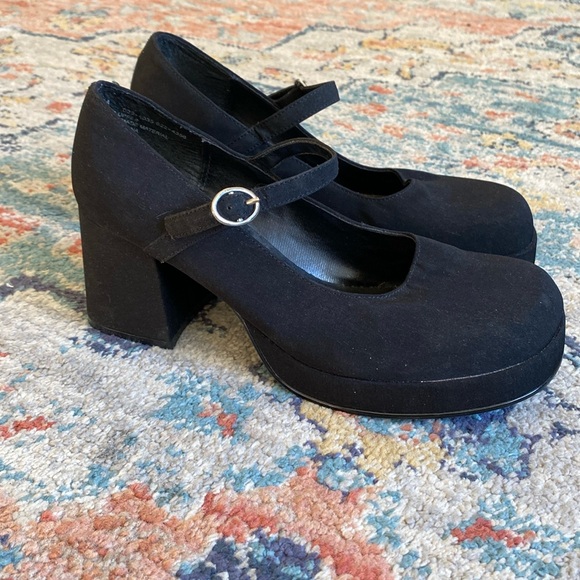 Mixit | Shoes | Y2k Platform Maryjanes 9s Chunky Black Shoes | Poshmark